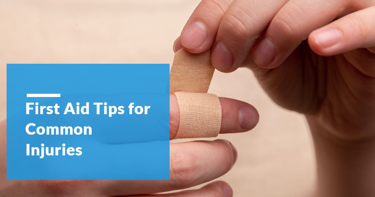 First Aid Tips for Treating Common Workplace Injuries | Worksafe UK